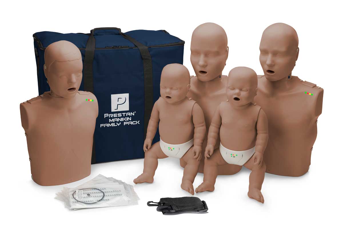 PRESTAN Professional Manikin Family Pack w/ CPR Feedback